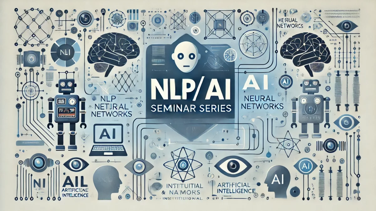NLP/AI Seminar Series hosted by CLLT and TALOS-AI4SSH Lab - TALOS AI4SSH