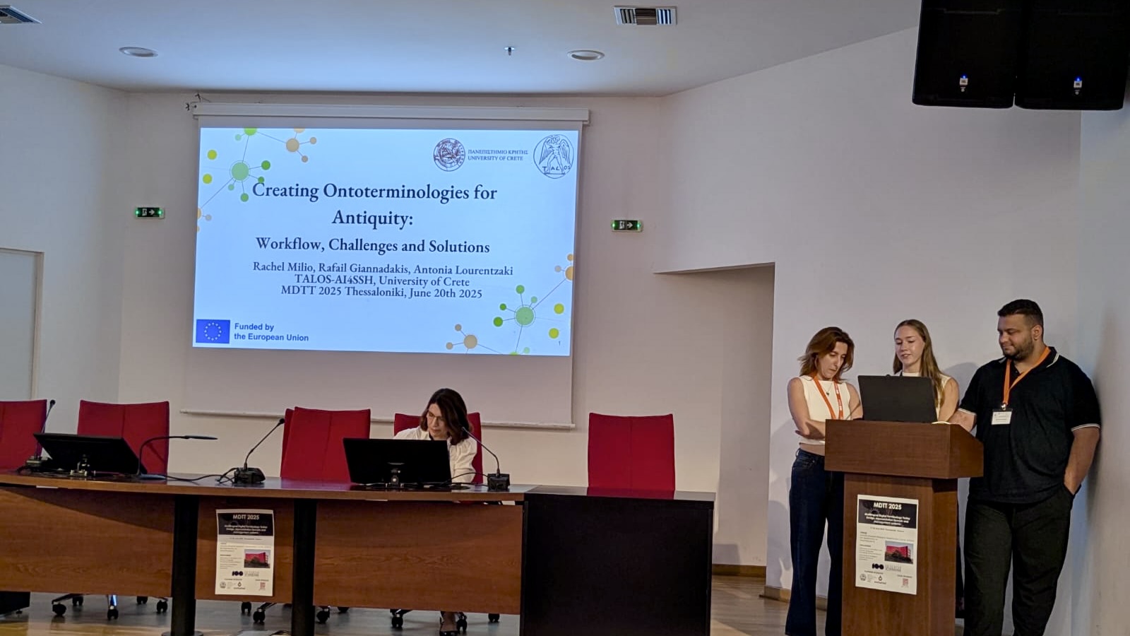 TALOS at MDTT 2025: Exploring Ontoterminologies for the Study of Antiquity - TALOS AI4SSH